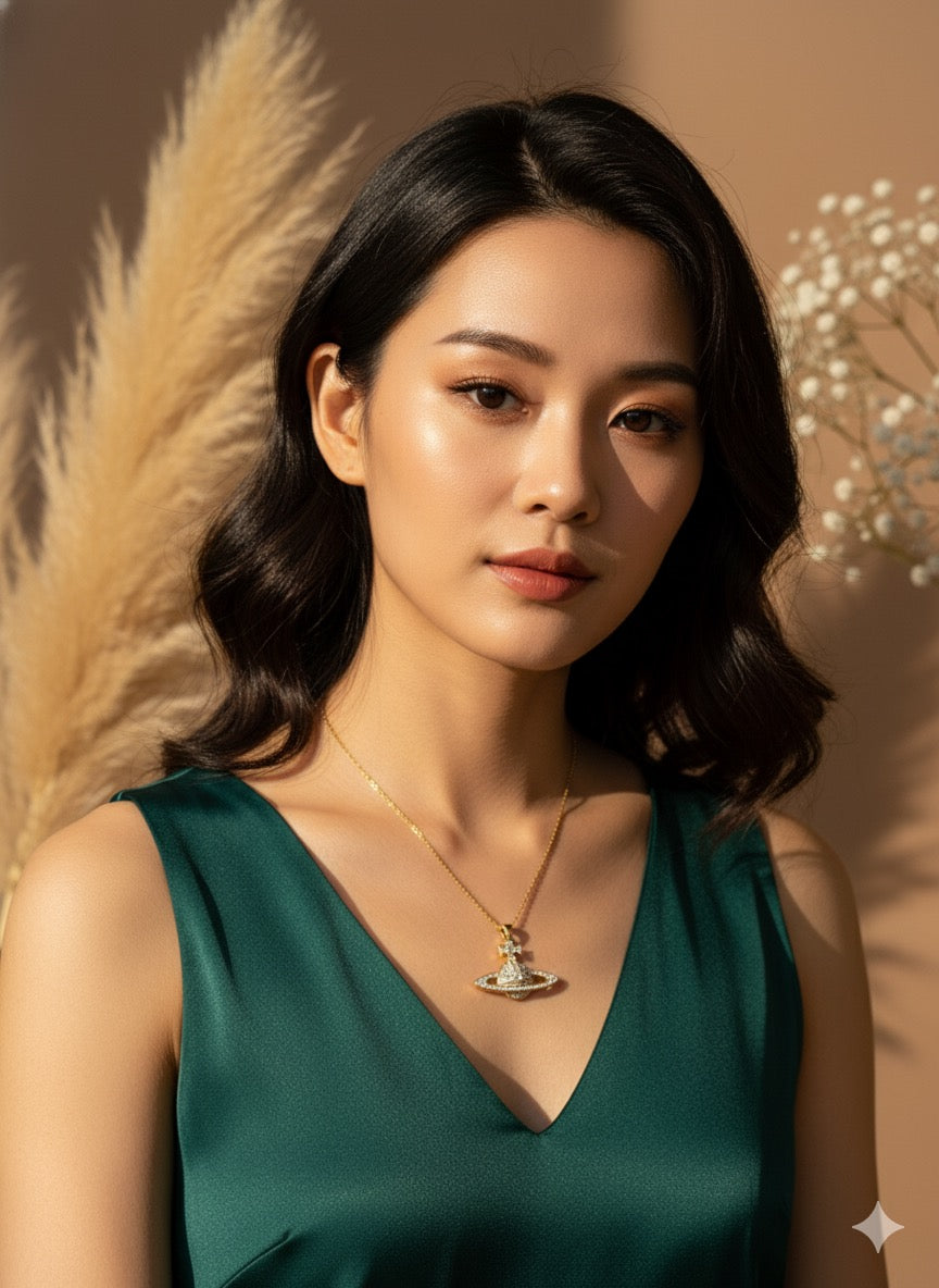 Astro Orb Chain With Pendant – Bling Bae