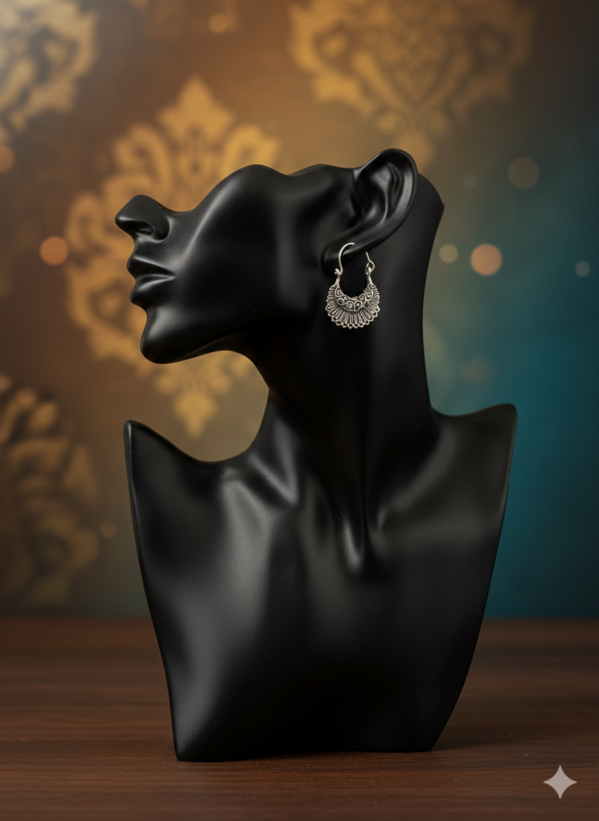 Mooncrest Tribal Fan Drops Earrings – Bling Bae