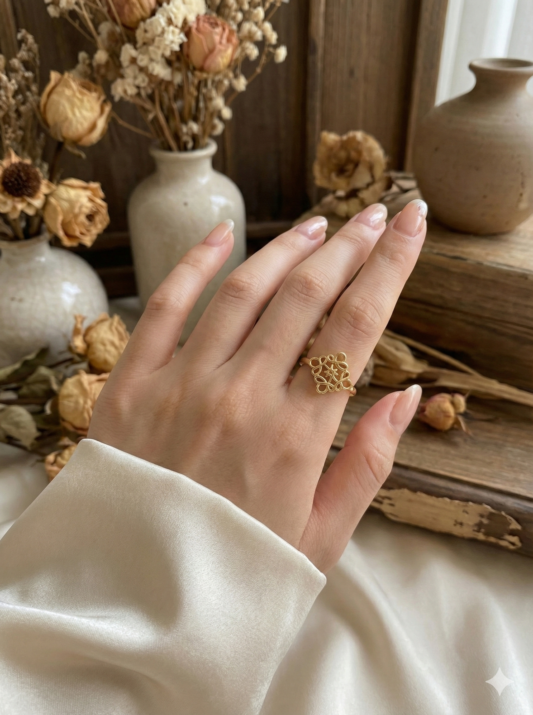 18K PVD Copper High Quality Rings – Bling Bae